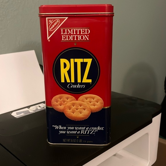 Kitchen | Vintage Ritz Crackers Tin | Poshmark